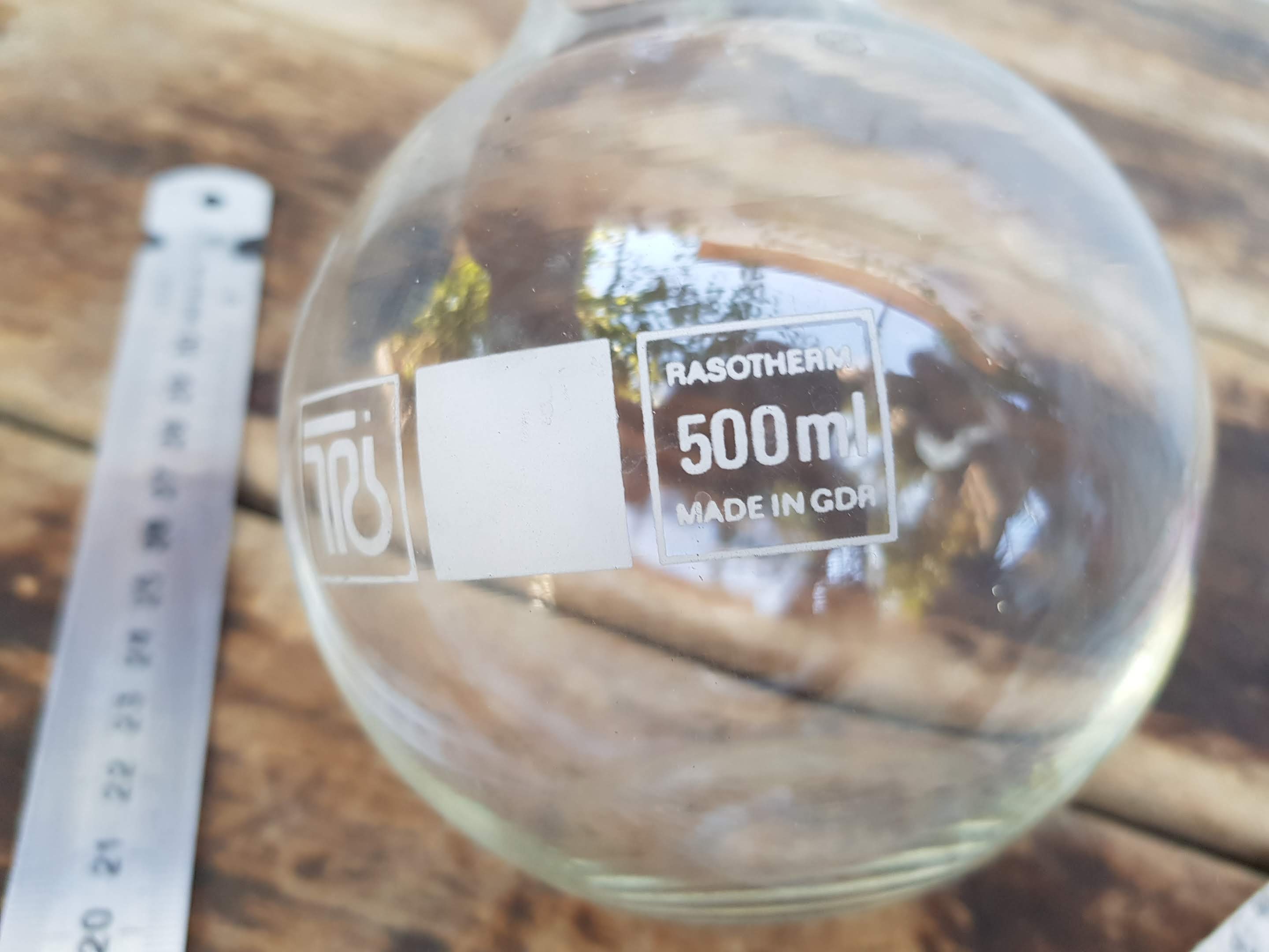 Vintage Laboratory Flask rasotherm 500ml Made in - Etsy