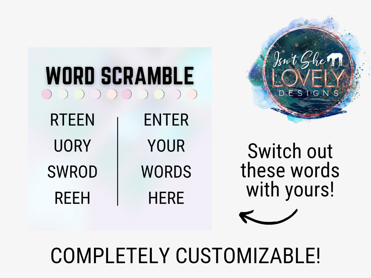 Completely Customizable Game Night Party Social Media Interactive Game ...