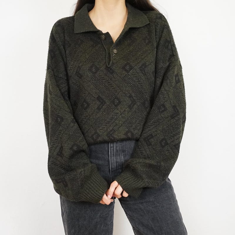 Grunge Sweater - Etsy