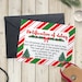Delayed Christmas Gift Poem, Delayed Gift for Grandma, Your Gift is on ...