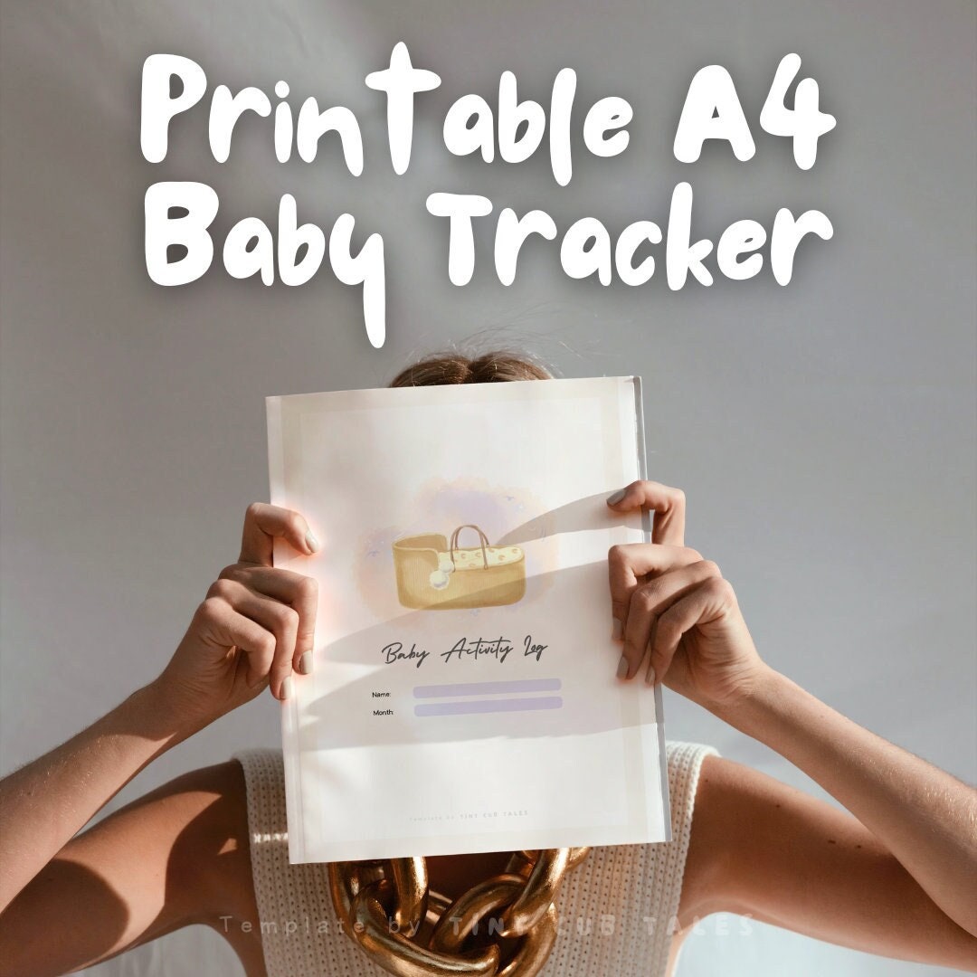 Printable Daily and Monthly Baby Tracker Feed Log Pumping - Etsy