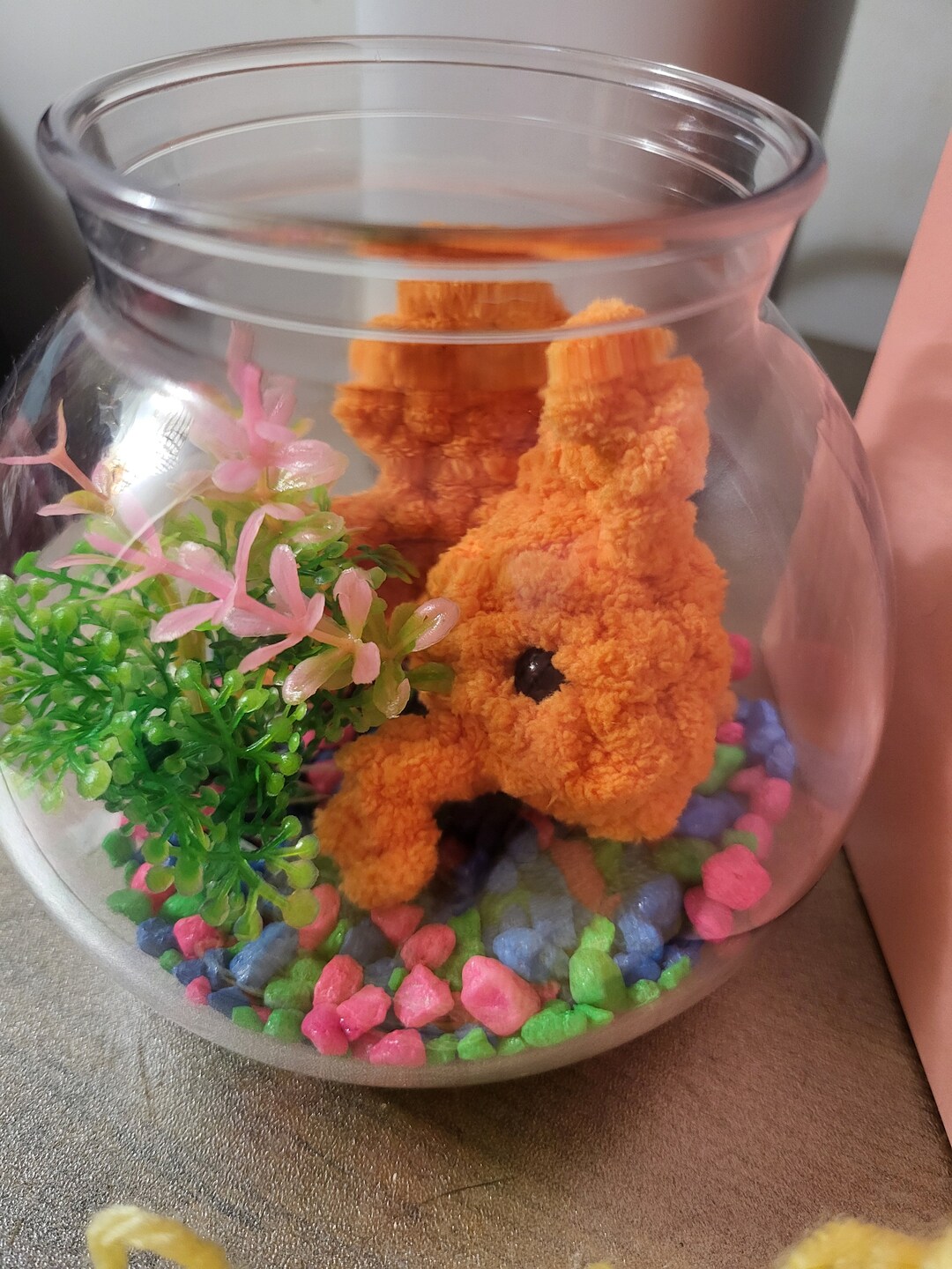 Zero Maintenance Crochet Fish Bowl - Etsy
