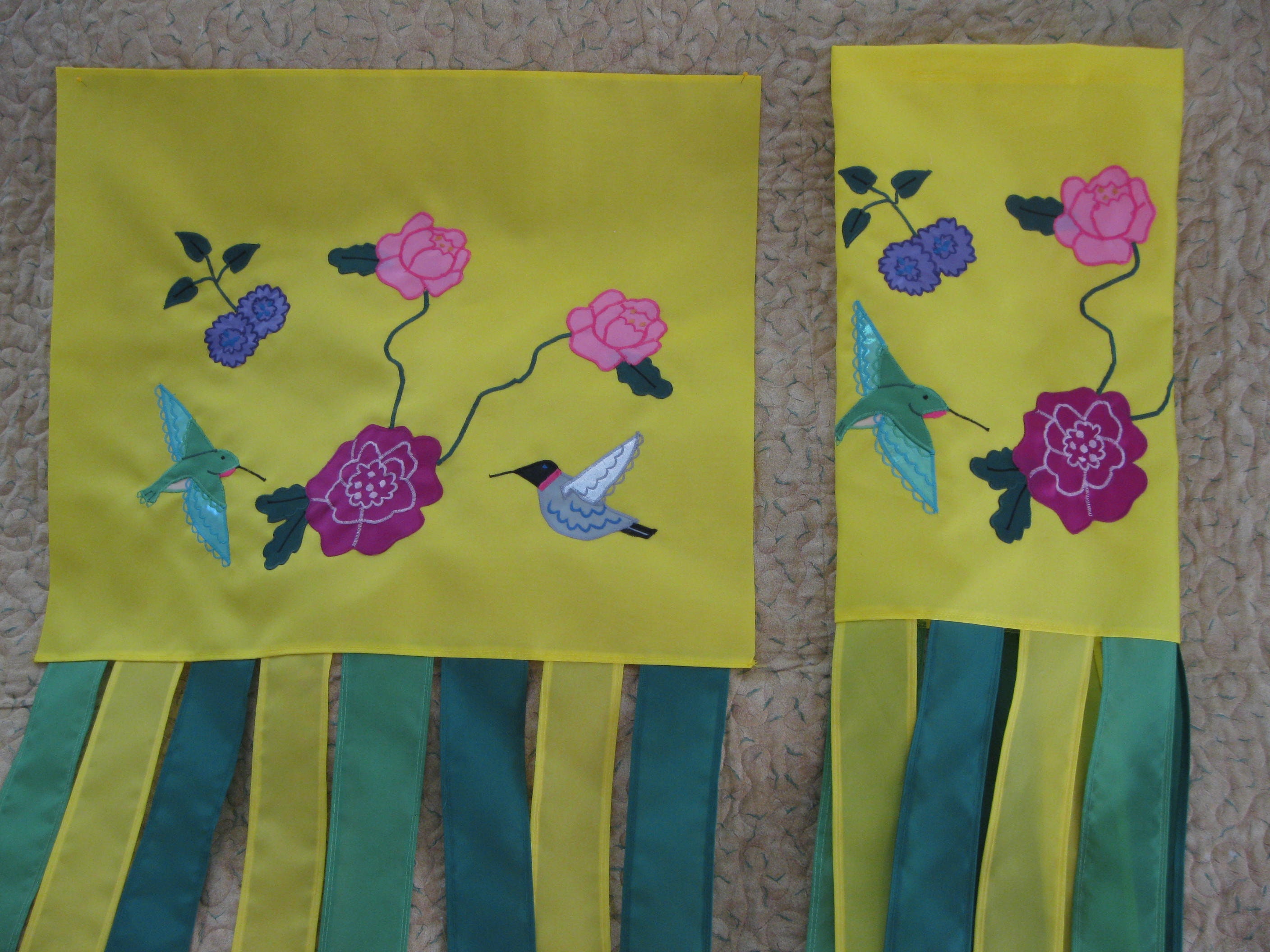 Hummingbird Windsock - Etsy