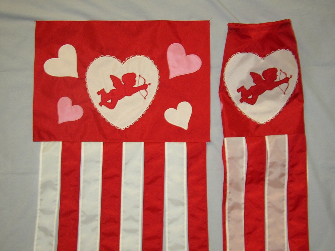 Valentine Windsock - Etsy