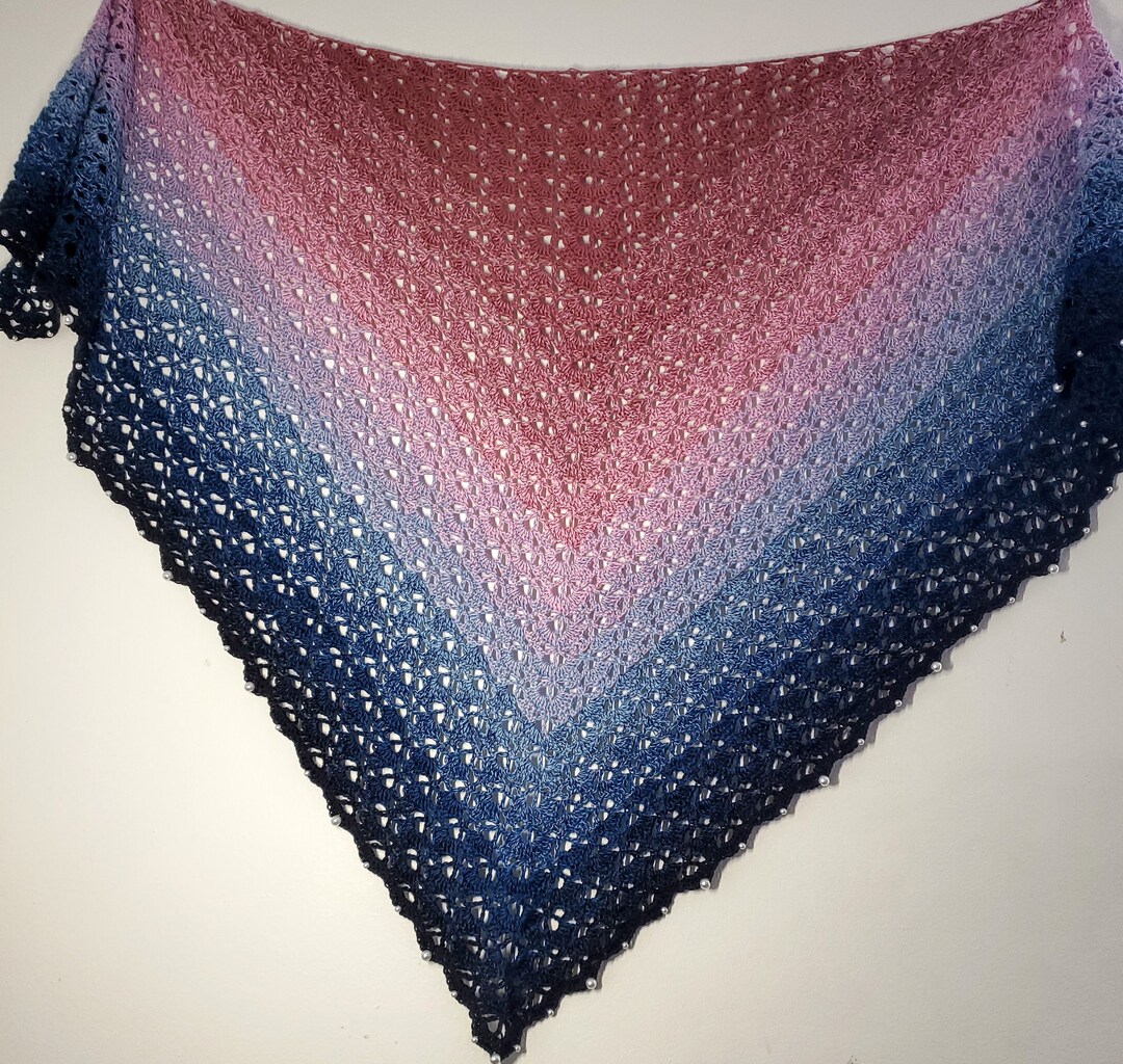 Handmade Crochet Shawl (sirin's Crochet Pattern) - Etsy