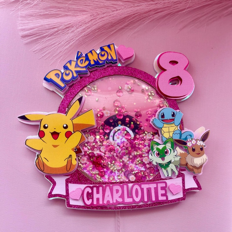 Pikachu Cake Topper - Etsy