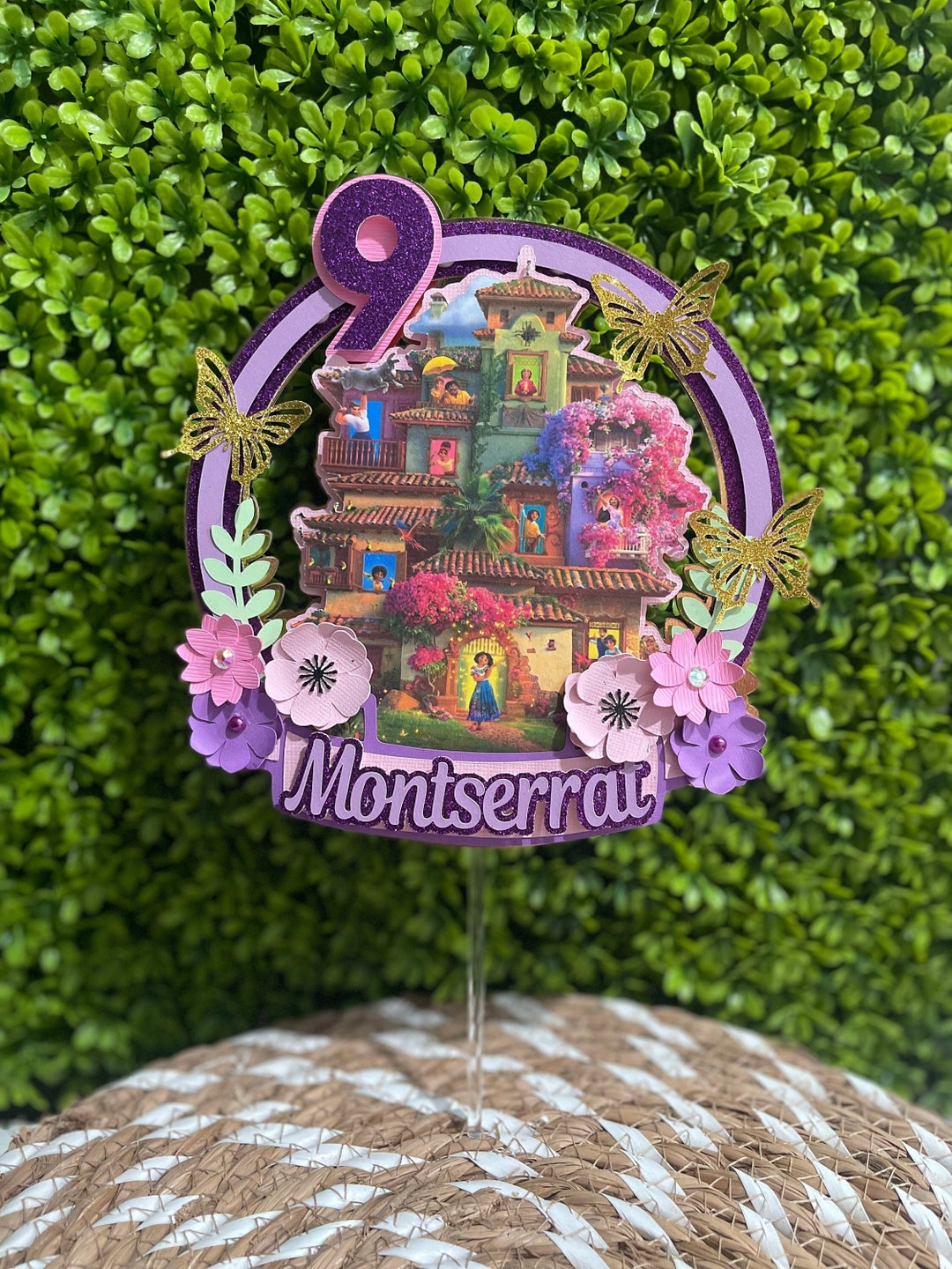 Familia Madrigal Cake Topper | Personalized Encanto Birthday Party ...