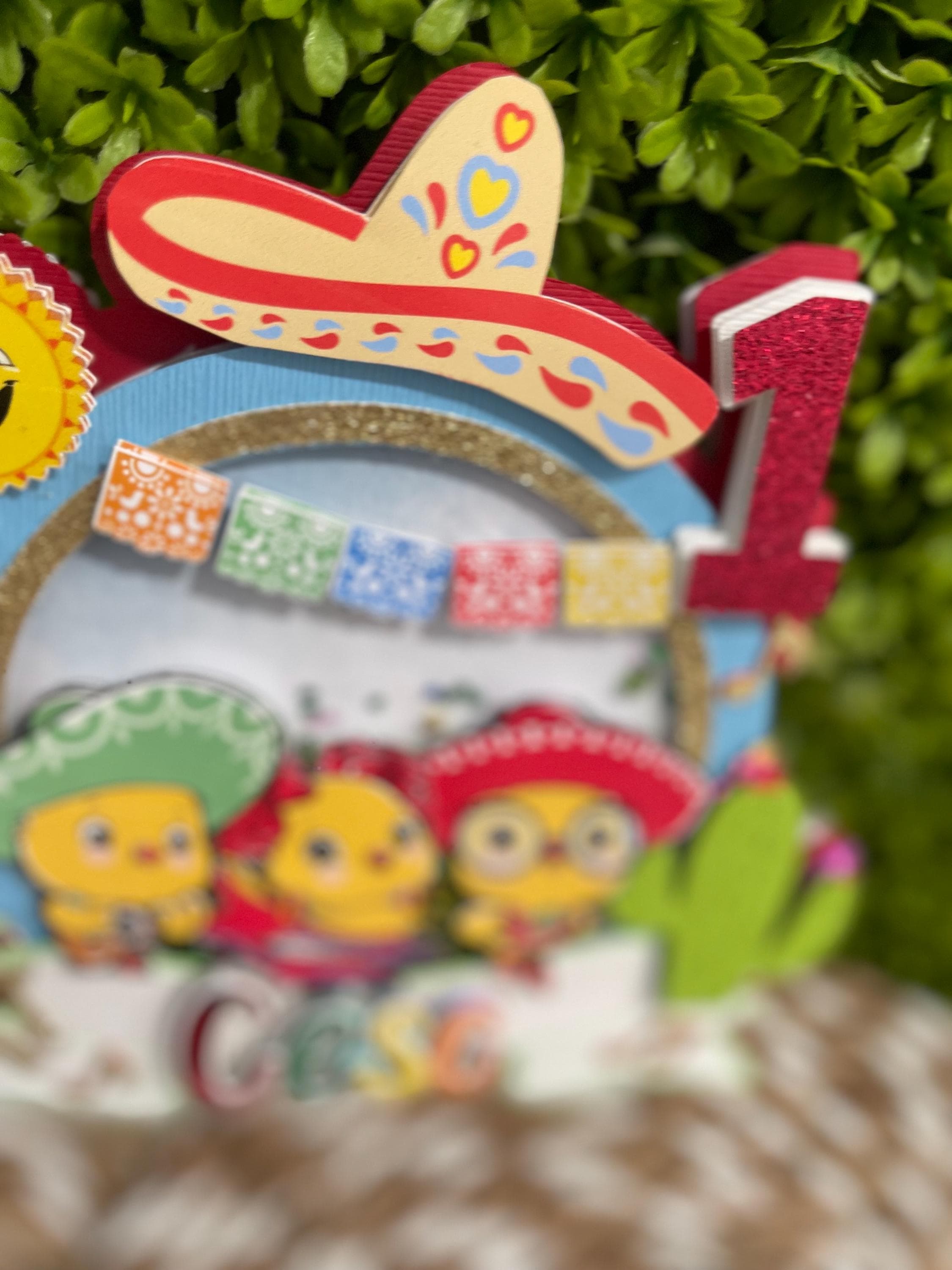 Canticos Los Pollitos Cake Topper | Birthday Topper | Mexican Fiesta ...