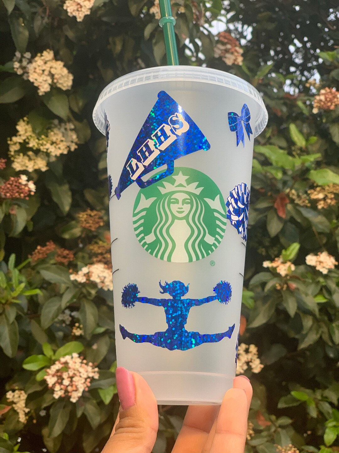 Cheerleader Cold Cup | School Spirit Cup | Cheer Cup | Sports Cup - Etsy