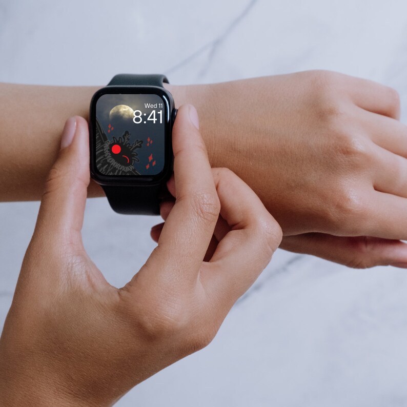 Mothman Apple Watch Wallpaper Cute Cryptid West Virginia WV Background ...