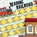 Train Reading Reward Chart Railroad Girl Boy Reading Chart Literacy ...