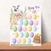 Easter Reward Chart Behavior Kid Printable Reading Chore Chart Toddler ...