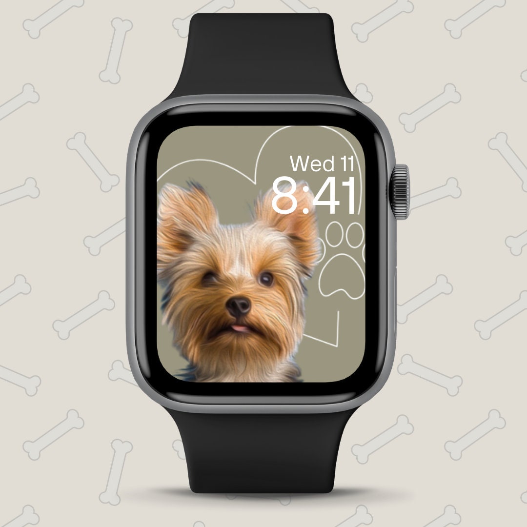 Yorkshire Terrier Apple Watch Background Dog Apple Watch Wallpaper ...