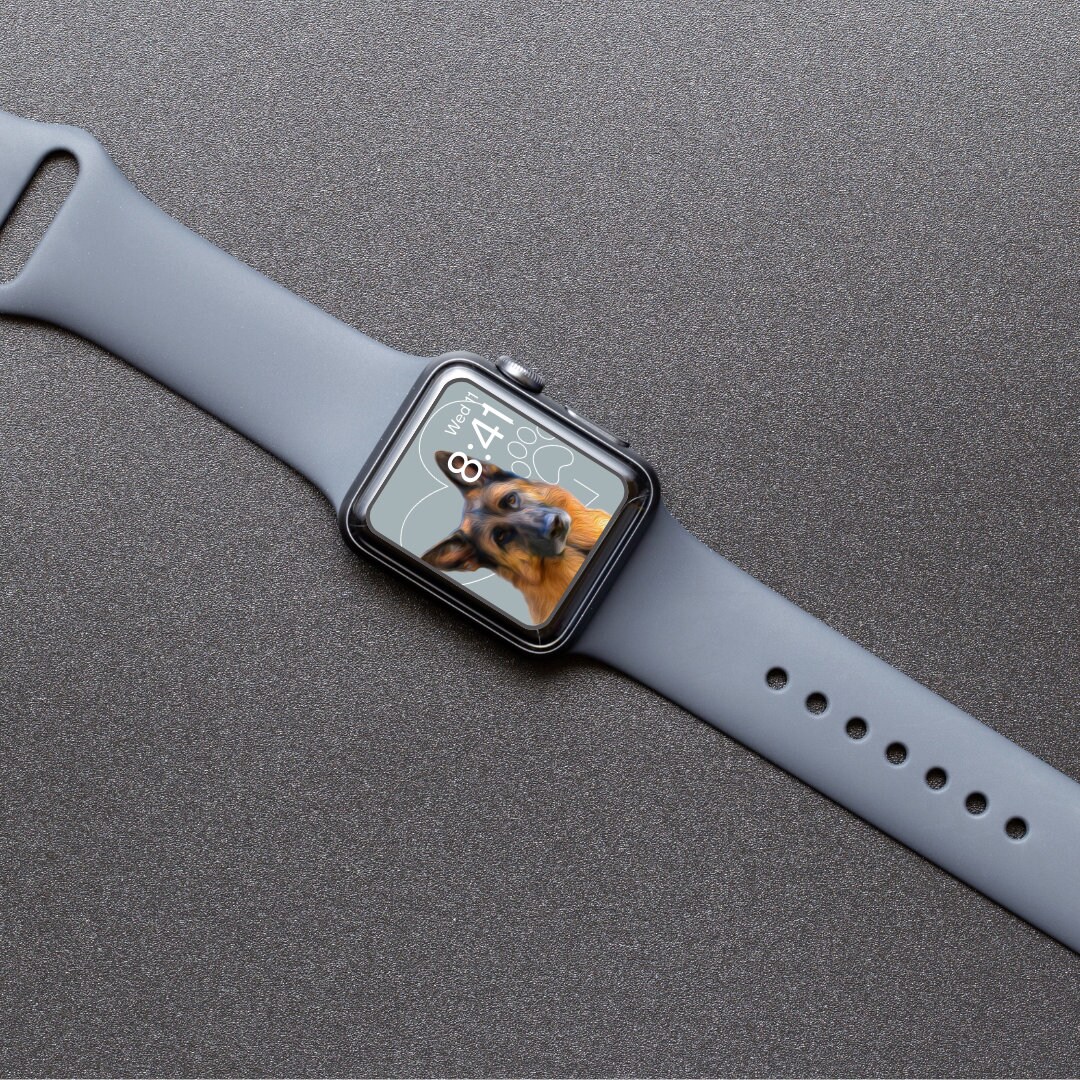German Shepherd Apple Watch Background Dog Watch Wallpaper German ...