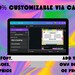 EDITABLE 90s Themed Set of 3 Recipe Cards Front and Back Retro Neon ...