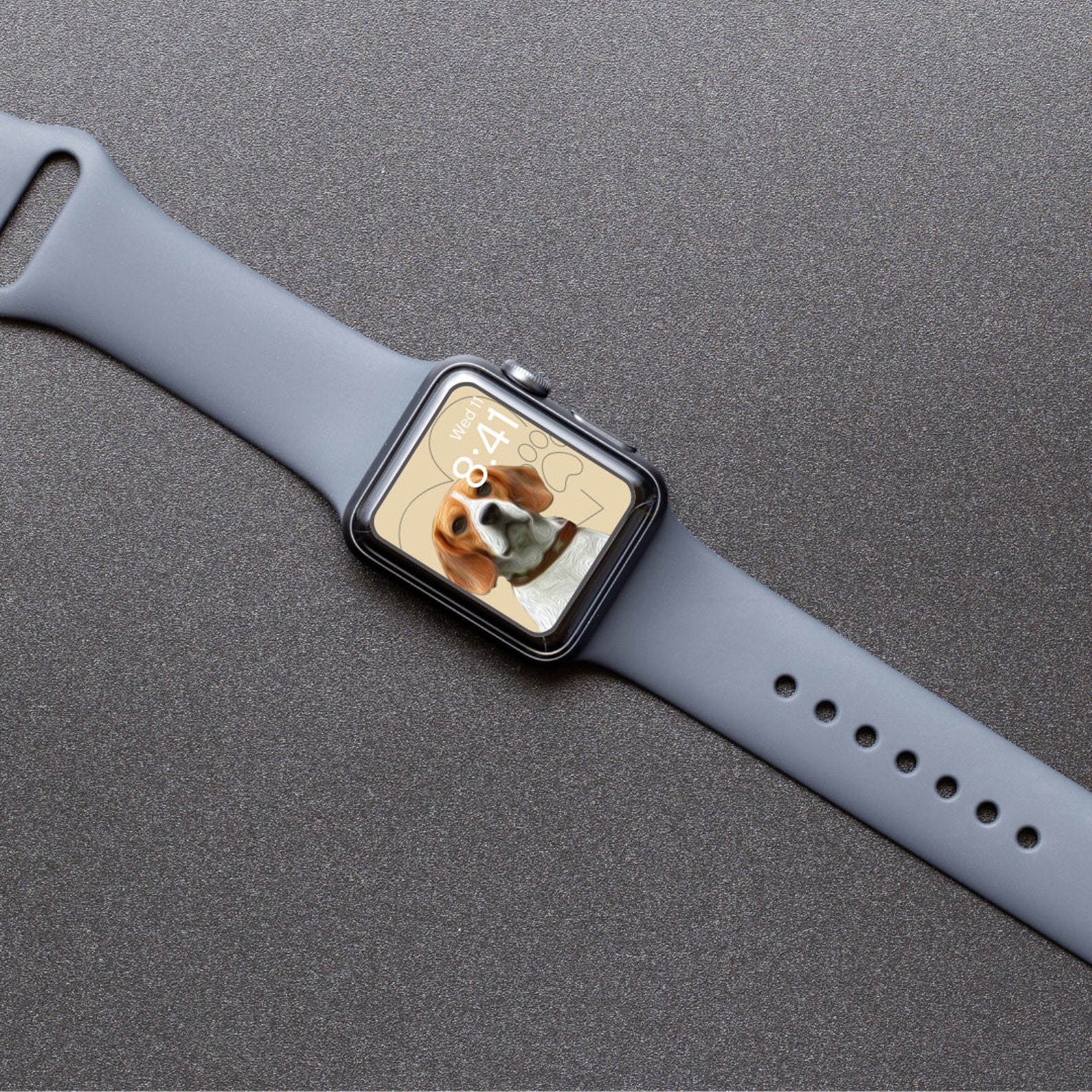 Beagle Apple Watch Background Dog Apple Watch Wallpaper Beagle Paw ...