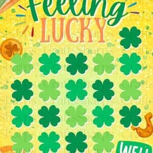 St. Patrick's Day Printable Reward Chart Behavior Kid Reading Chore ...
