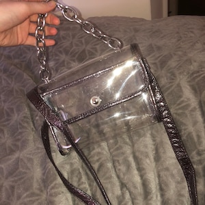 Clear See Through Bag - Etsy UK