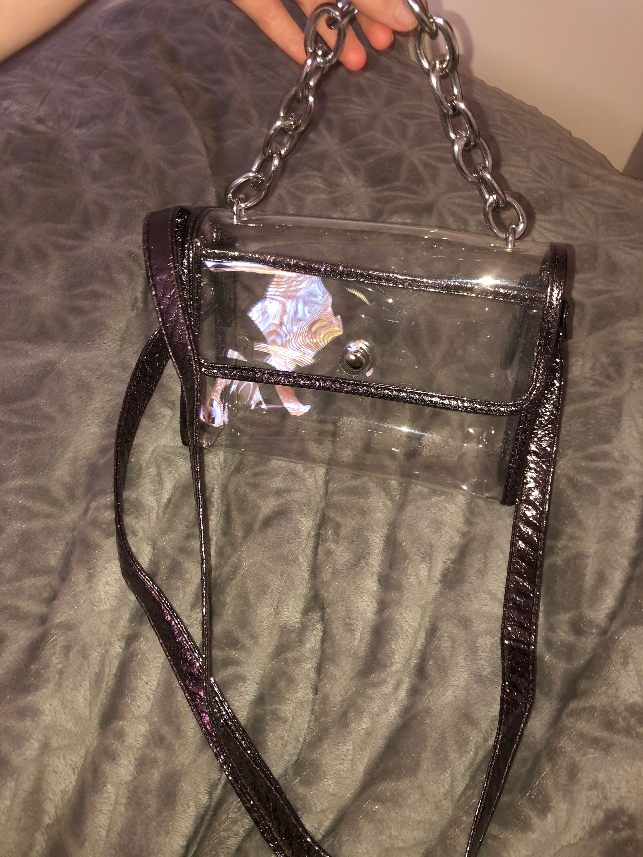 Clear See Through Bag - Etsy UK
