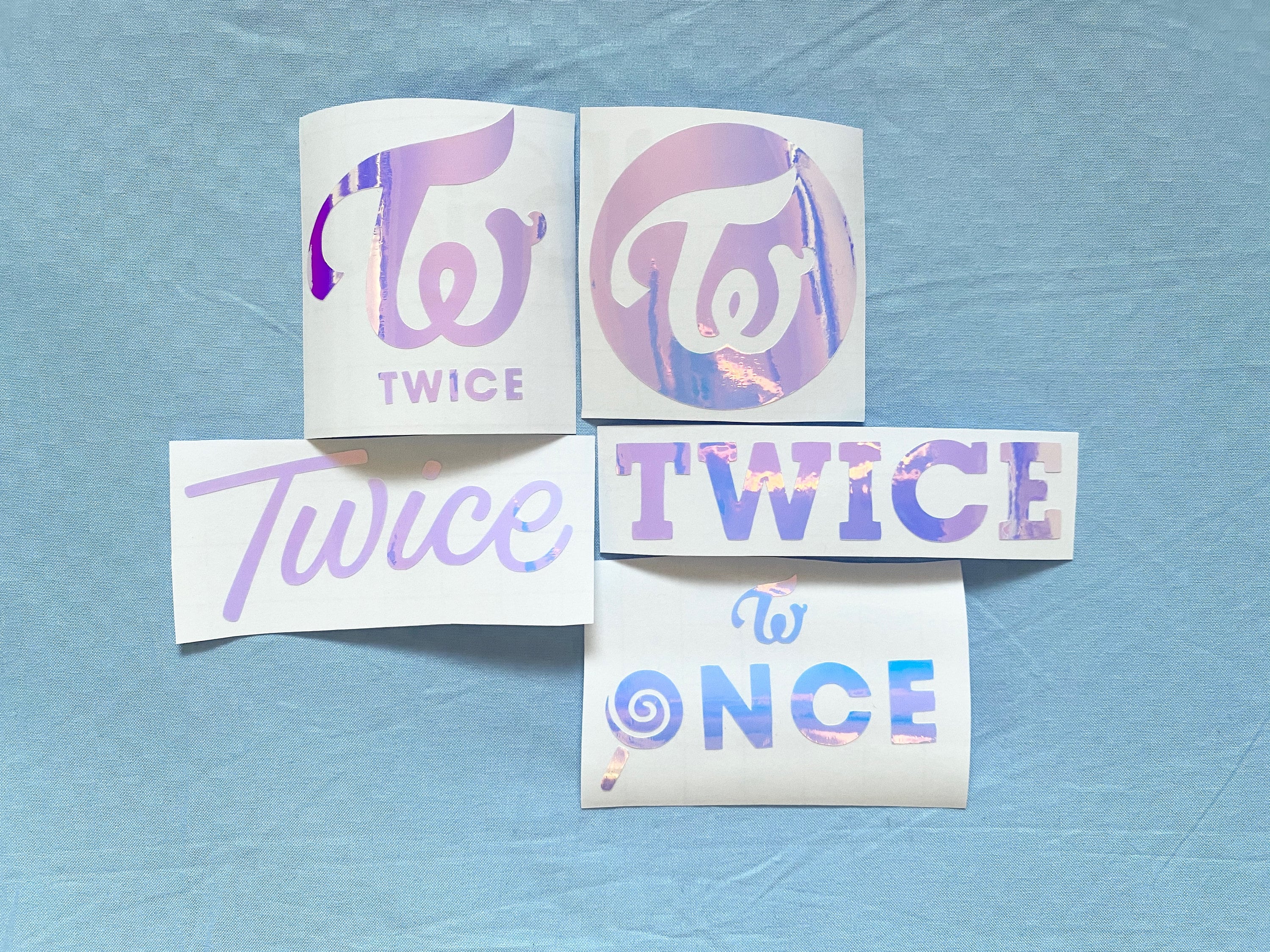 Twice Logo Vinyl Decal Sticker | Etsy