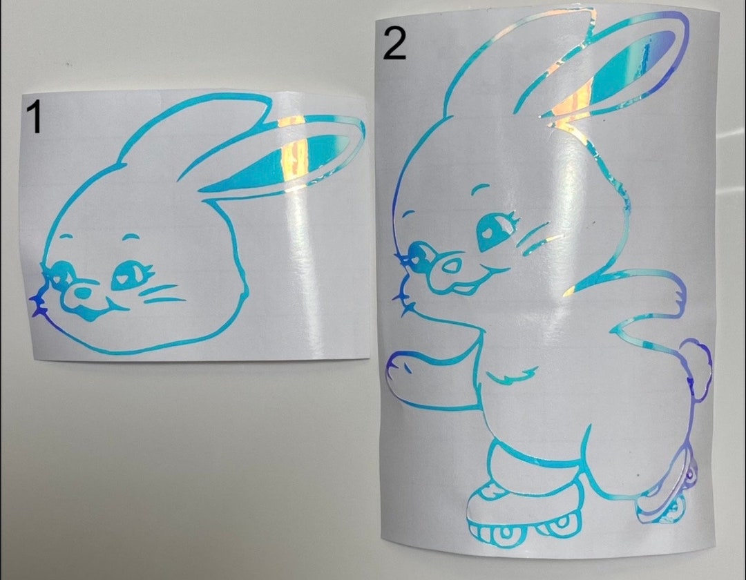 Newjeans Bunny Logo Stickers - Etsy New Zealand