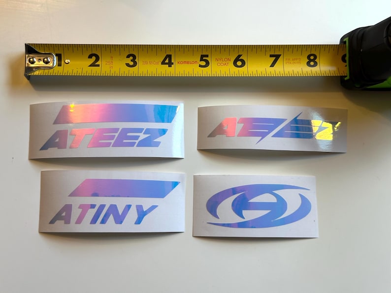 Ateez Logo [ateez, Atiny, ATZ Logo] Vinyl Decal Sticker - Etsy