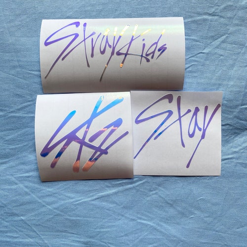 Stray Kids Logo stay SKZ Stray Kids Vinyl Decal Sticker | Etsy