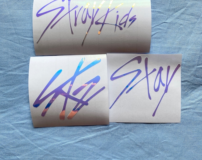 Stray Kids SZKOO Sticker Flakes 16 Flakes & SKZOO Heart Sticker Sheet k ...