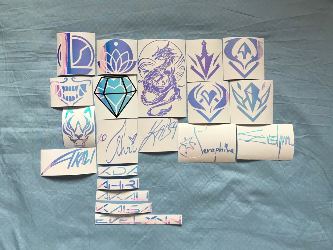League of Legends (logos, KDA, and Spirit Blossom) - Etsy