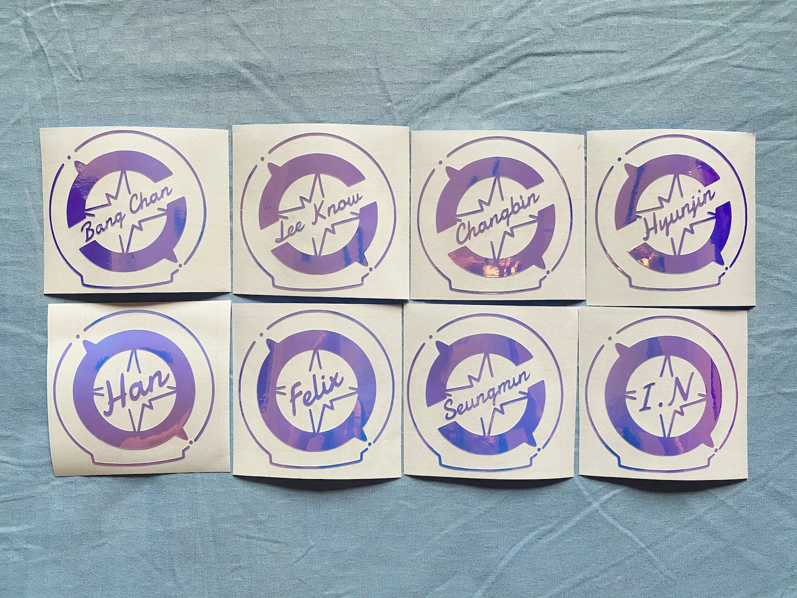 Stray Kids Lightstick Name Vinyl Decal Sticker | Etsy