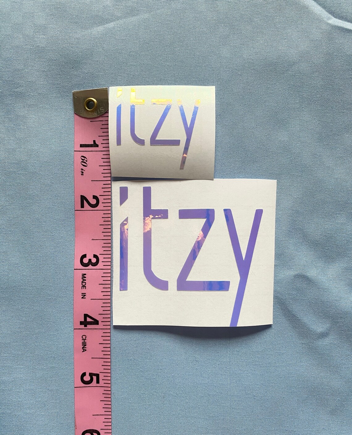 Itzy Logo Vinyl Decal Stickers Itzy Midzy & Group Members | Etsy