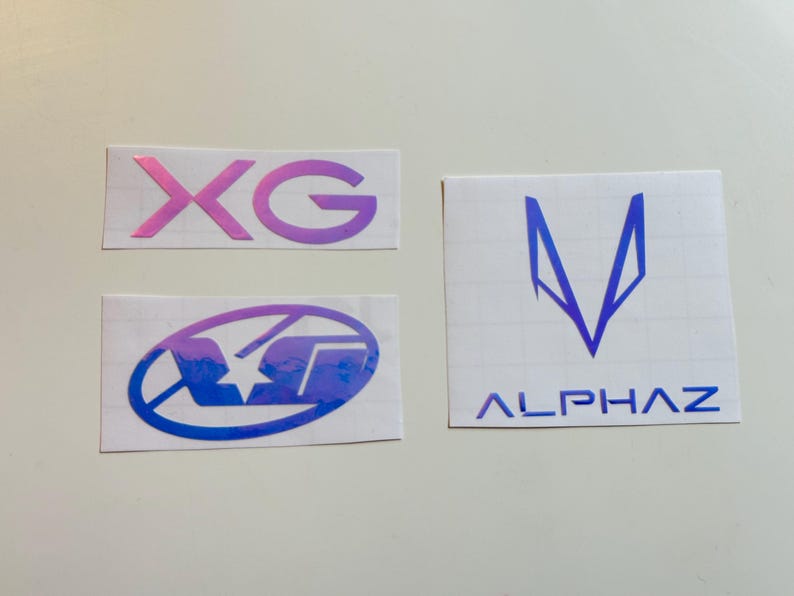 XG Logo [XG, Alphaz Fan Logo] Vinyl Decal Sticker - Etsy