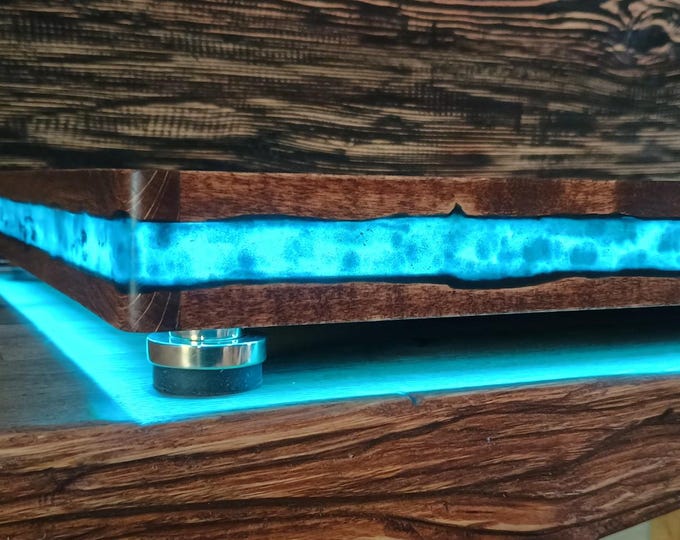 Handmade Turntable Isolation Platform With Sorbothane Feet and Led ...