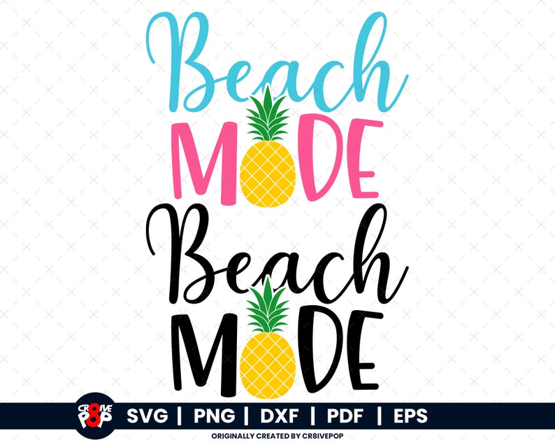 Beach Mode SVG Summer Svg Beach Life Svg Vacay Mode Svg - Etsy