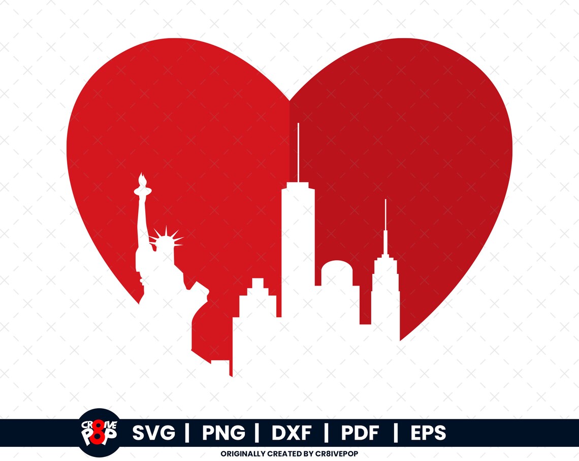 I Love NY Svg, New York Svg, New York City Svg, State Svg, New York State Svg, Svg Files for ...