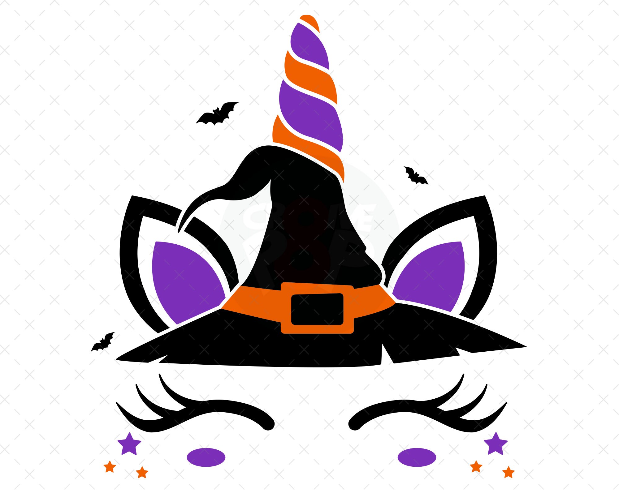 Halloween Unicorn SVG, Witch Png, Spooky Svg, Halloween Svg, Witch Svg ...