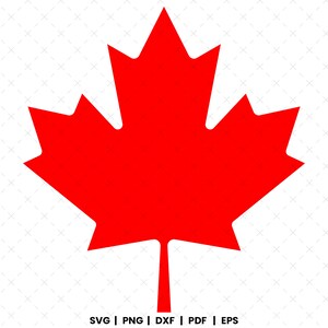 Canada SVG | Png,dxf,pdf,eps, Cricut and Clipart Canada Flag Symbol ...