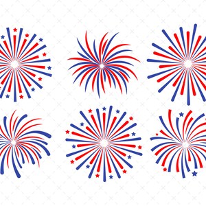 4th of July Fireworks Svg, Independence Day Svg, Fourth of July Svg ...