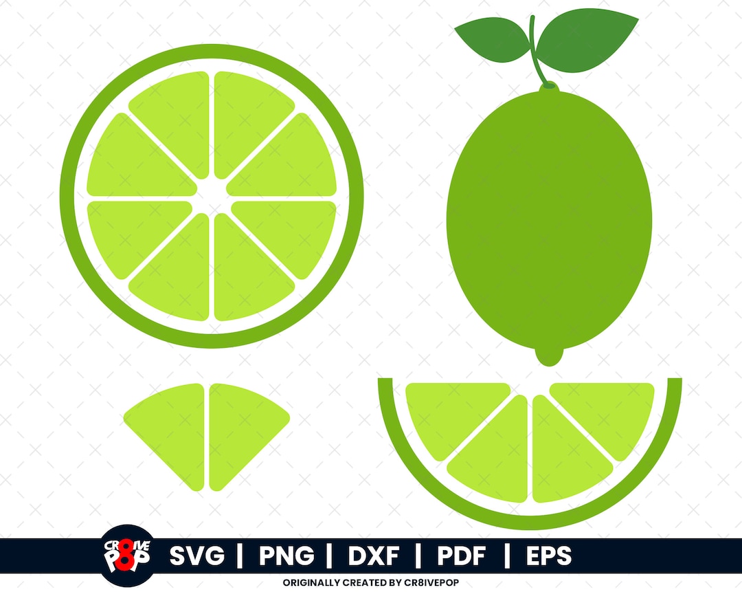 Lime Svg, Lemon Svg, Fruit Svg, Lemon Slice Svg, Citrus Svg, Cricut Svg ...