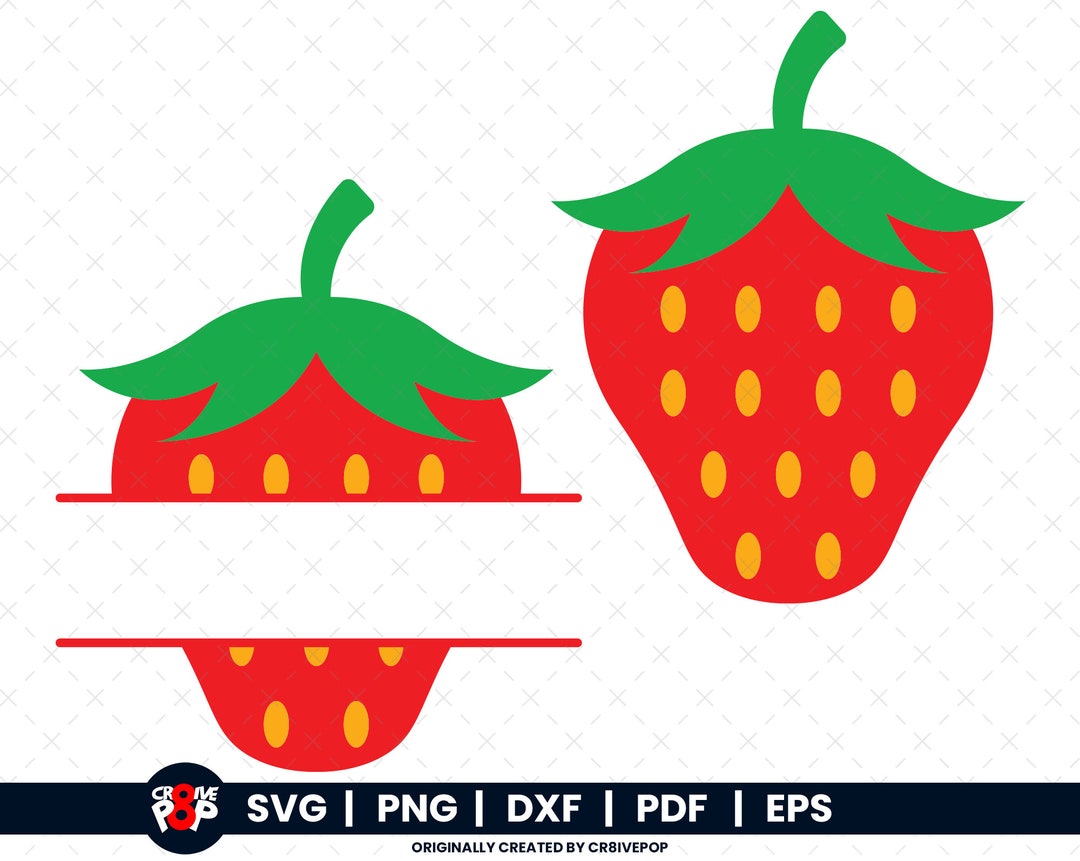Fresa SVG, Fresa png, Fresas svg, Impresión de fresa, Camisa de fresa ...