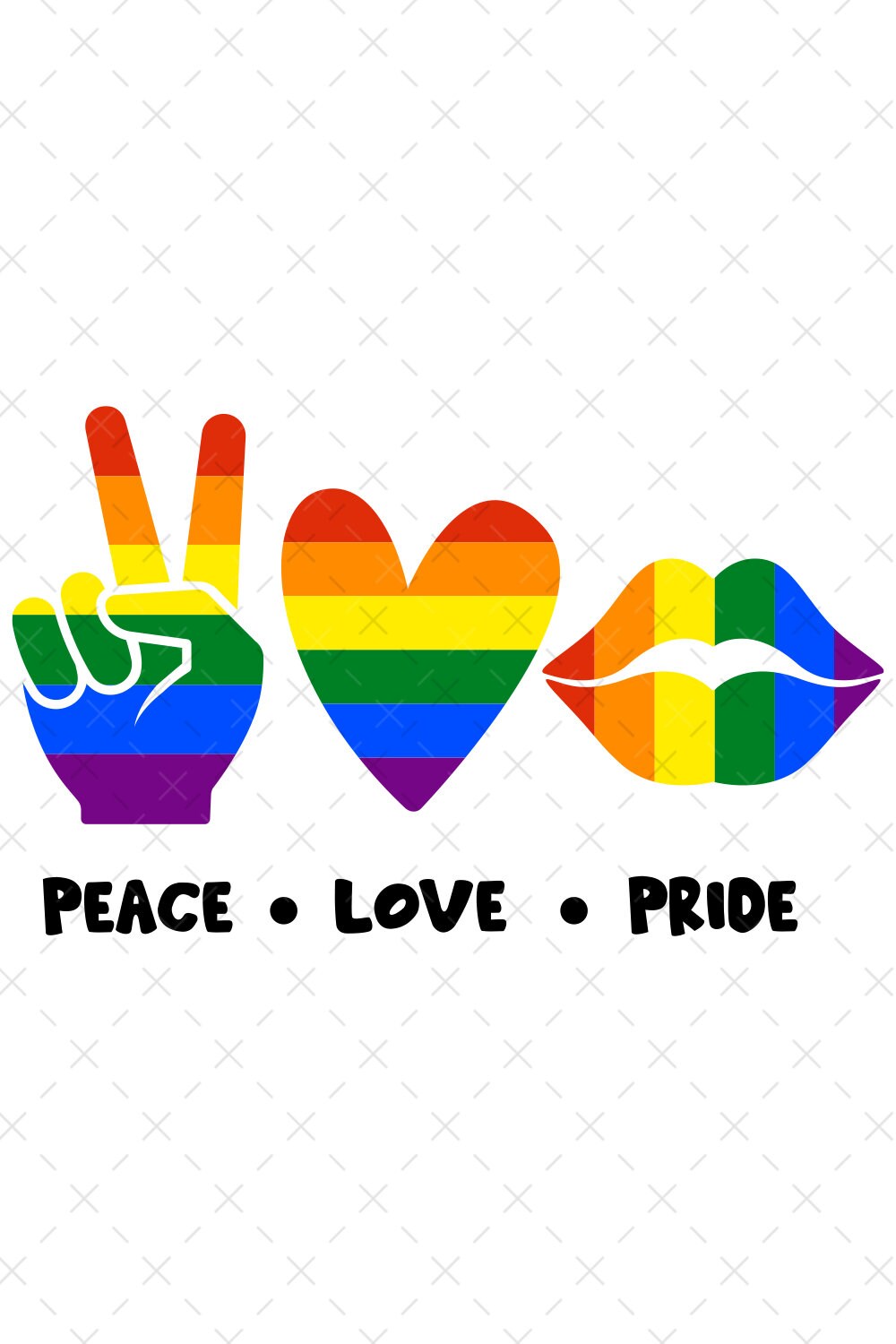Peace Love Pride Svg, Pride Svg, Gay Pride Svg, Lgbtq Svg, Lesbian Svg ...