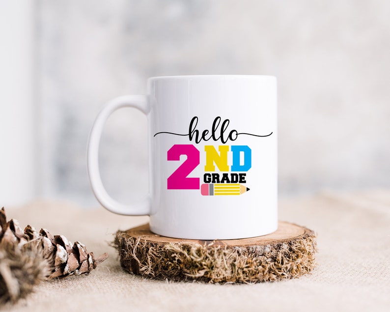 2nd Grade Svg, Hello Second Grade, Second Grade Svg, Hello 2nd Grade ...