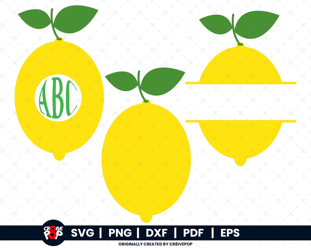 Lemon Svg, Lemons, Lemon Slice, Lemonade Stand Svg, Svg Files for ...