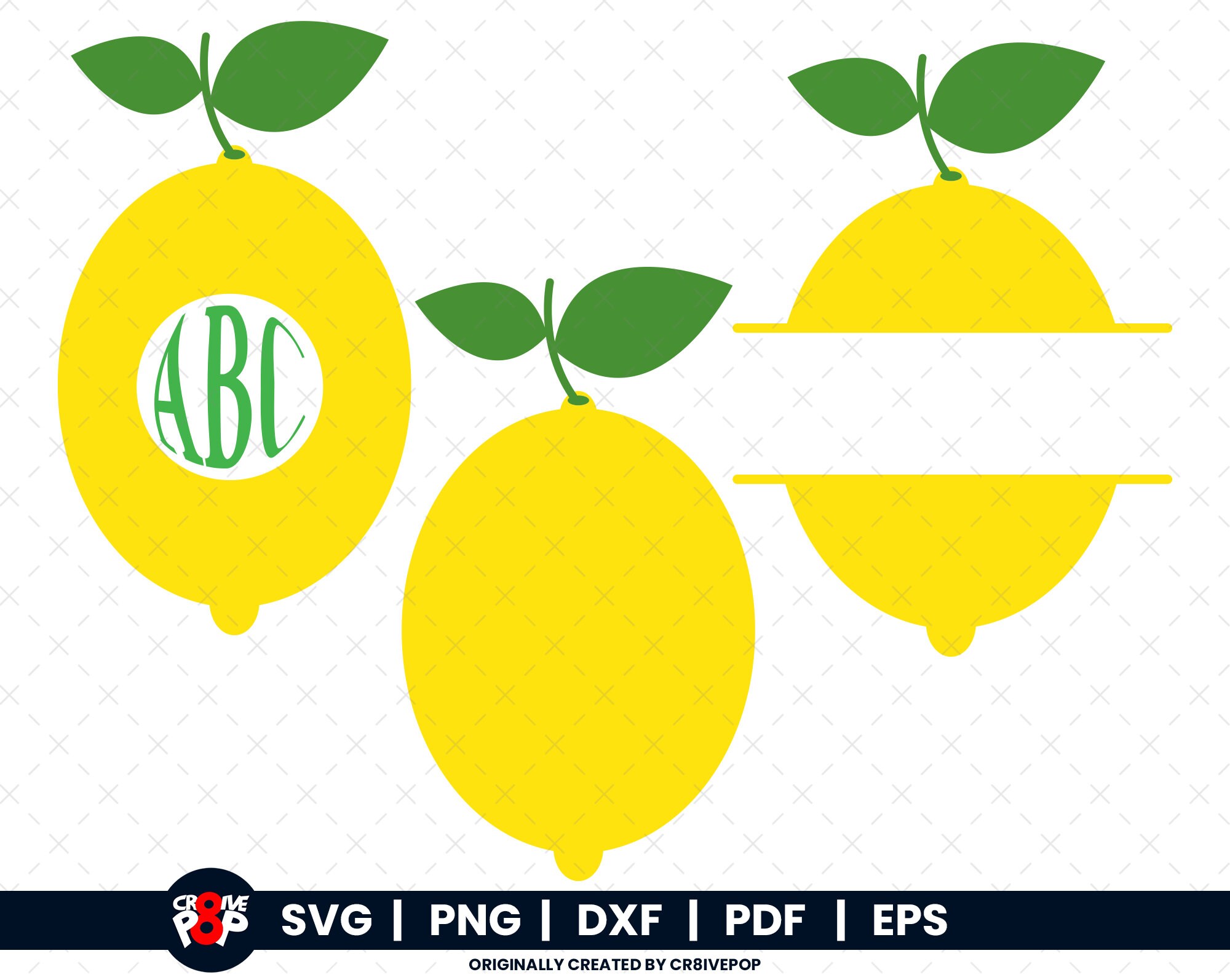 Lemon Svg, Lemons, Lemon Slice, Lemonade Stand Svg, Svg Files for ...