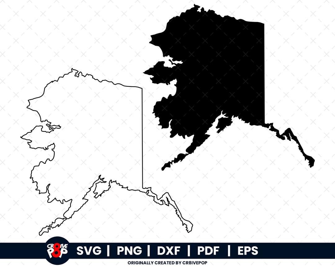 Alaska Svg, State Svg, United States Svg, Alaska Shirt, States Svg ...