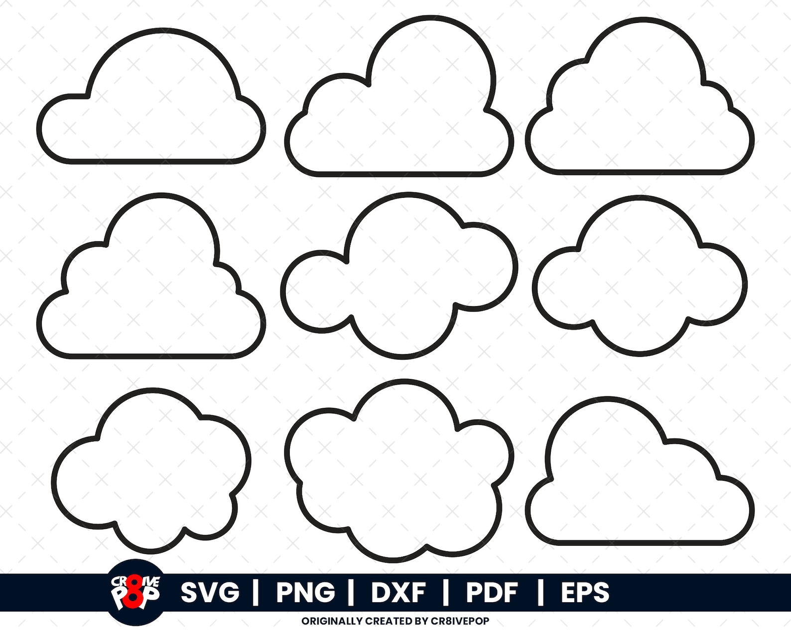 Cloud Svg, Clouds Svg, Cloud Clipart, Sky Svg, Weather Svg, Cloud Png ...