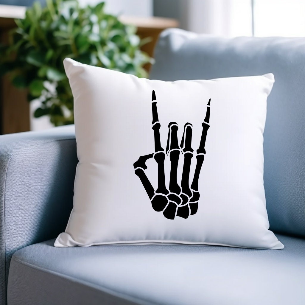 Rock Hand Skeleton Svg Skeleton Hand SVG Skeleton Svg - Etsy
