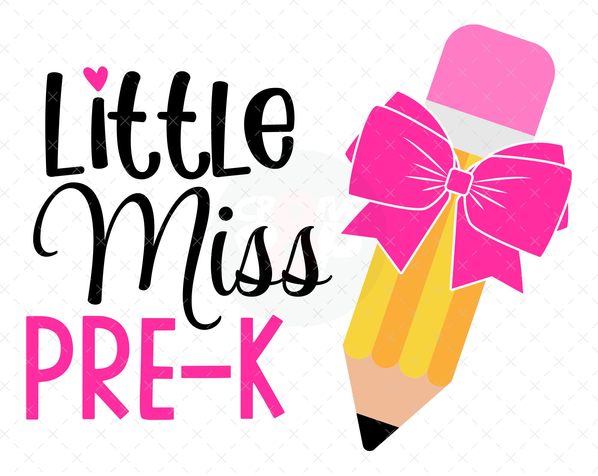 Little Miss Pre-k, Back to School Svg, Kindergarten Svg, Teacher Life ...