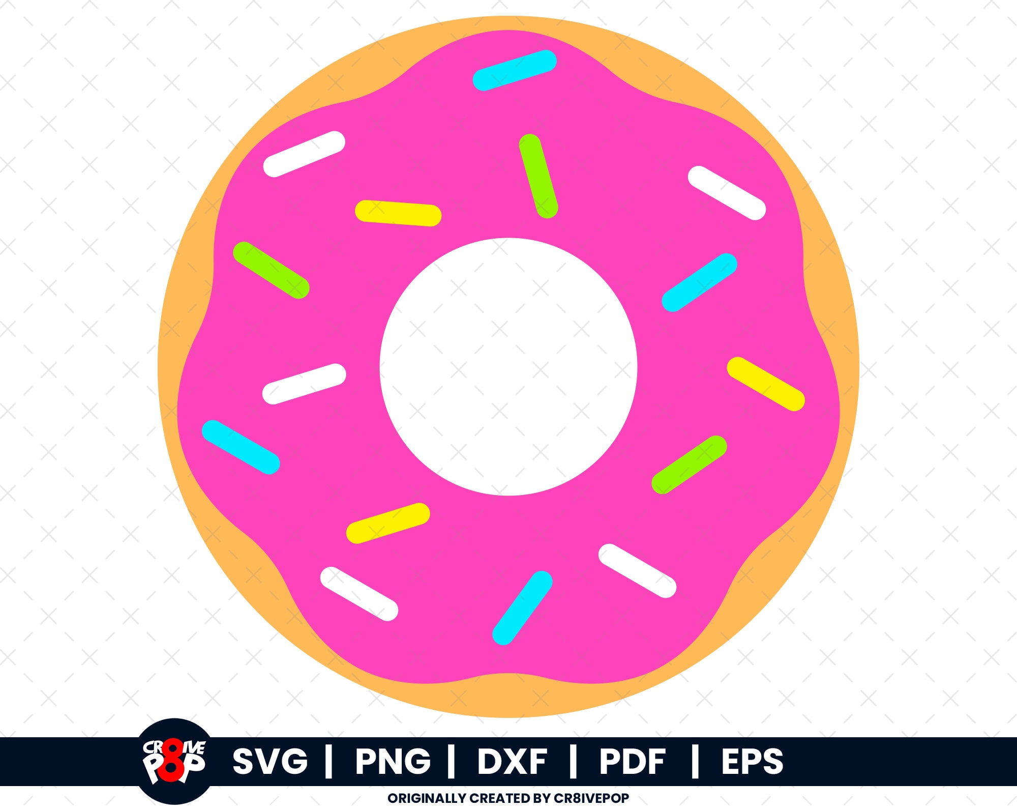 Donut Svg, Doughnut Svg, Donut Clipart, Donut Png, Donut Clip Art ...