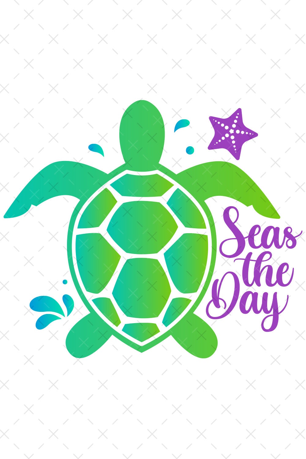 Seas the Day, Turtle Svg, Turtle Png, Beach Life Svg, Summer Svg ...